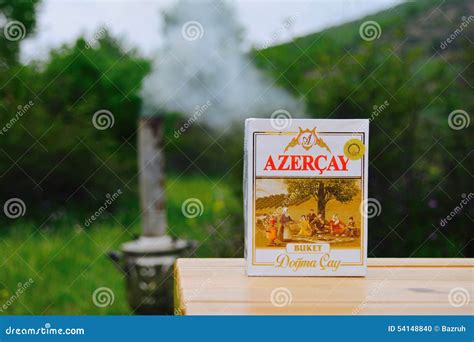 Box of Fragrant Tea, Azercay Editorial Image - Image of glass ...