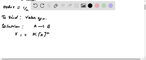 ⏩solved when the concentration of reactant in the reaction a →b is