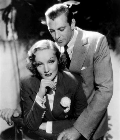Gary Cooper And Marlene Dietrich Marlene Dietrich Gary Cooper