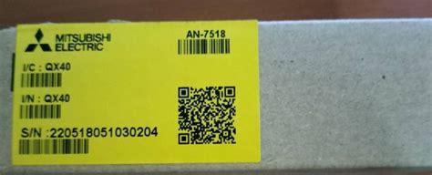 MITSUBISHI MODULE QX40 Mitsubishi QX40 DC Input Module Lazada Co Th