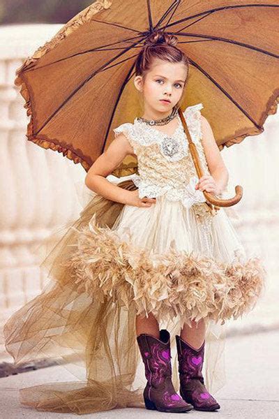 Western Flower Girl Dresses