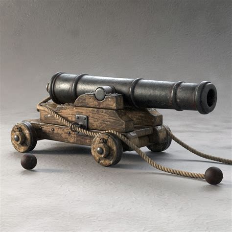 3ds Max Cannon Pirate Ship Cannon Pirate Ship Pirates