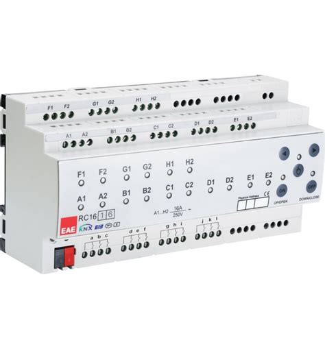 eae knx room controller unit 16 uscite 16 ingressi rcu1616