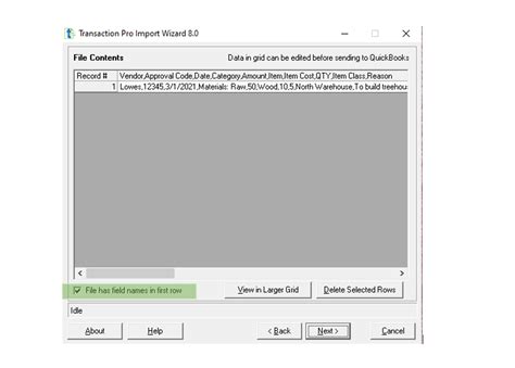 Centercard Employee Reimbursement Import Into Qbdt Transaction Pro Technical Support