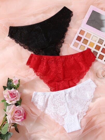 Buscar bragas encaje Moda bragas encaje SHEIN México