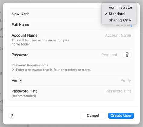 Comment Ajouter Un Nouveau Compte Utilisateur Sur Un Mac