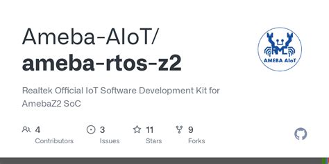 Github Ameba Aiotameba Rtos Z2 Realtek Official Iot Software Development Kit For Amebaz2 Soc