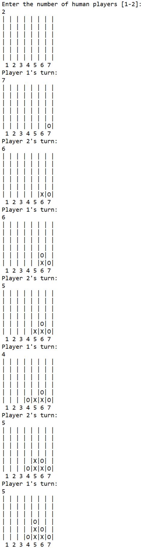 Write A C Program To Implement The Game Of Connect Chegg