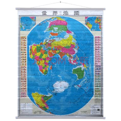 竖版世界地图高清版大图 竖版地图怎么看 微信公众号文章
