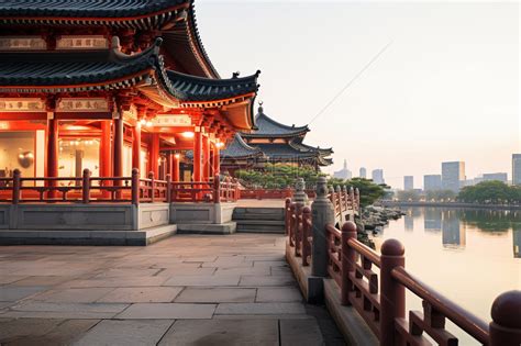 传统的亭台楼阁建筑高清图片下载 正版图片600540065 摄图网