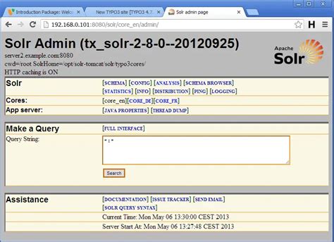 Using Solr With Typo3 On Debian Wheezy