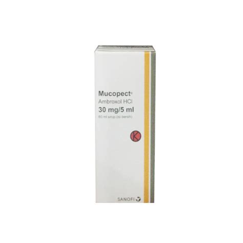 Mucopect 30 Mg 5 Sirup 60 Ml Kegunaan Efek Samping Dosis Dan Aturan