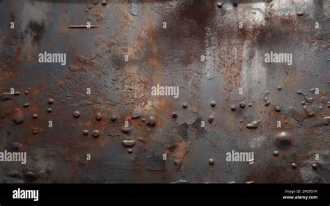 Grunge Rusty Background Vector Old Metal Texture Stock Vector Image And Art Alamy