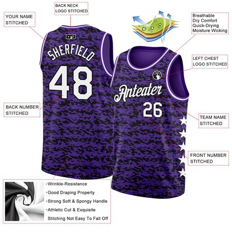 Custom City Edition Basketball Jersey Purple White Black Authentic