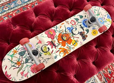 Authentic Gucci Flora Skateboard Sports Equipment Sports And Games