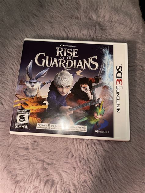 Rise Of The Guardians Nintendo 3ds 2012 Includes Case Booklet And