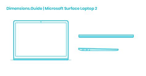 Microsoft Surface Laptop Dimensions Drawings Dimensions Com