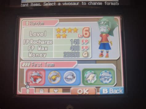My Randomized Team Rfossilfighters