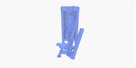 Pec Deck Machine 3d Model