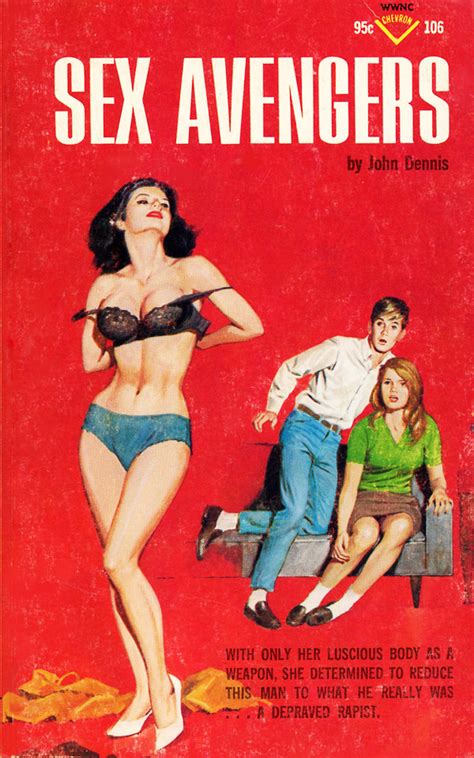 Sex Avengers Pulp Covers