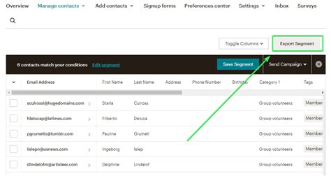 Mailchimp Export Contacts Guide Blog