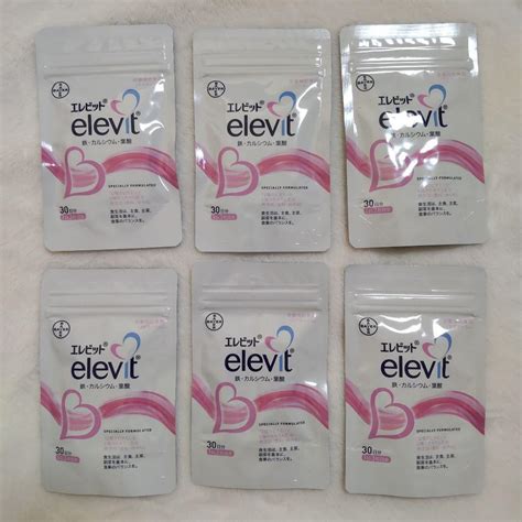エレビット 90粒 × 6個セット 180日分 正規取扱店 葉酸 鉄分 サプリメント 葉酸サプリ 無添加 妊婦 妊活 産後 栄養補助