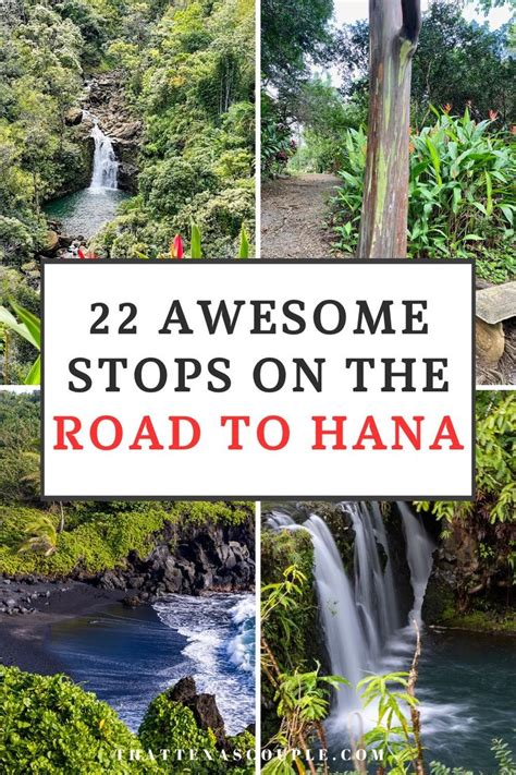 The Road To Hana 22 Must See Stops Trip To Maui Hawaii Vacation