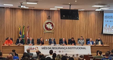 Mês da Segurança Institucional do MPRO aborda cibersegurança e protocolo em ocorrências