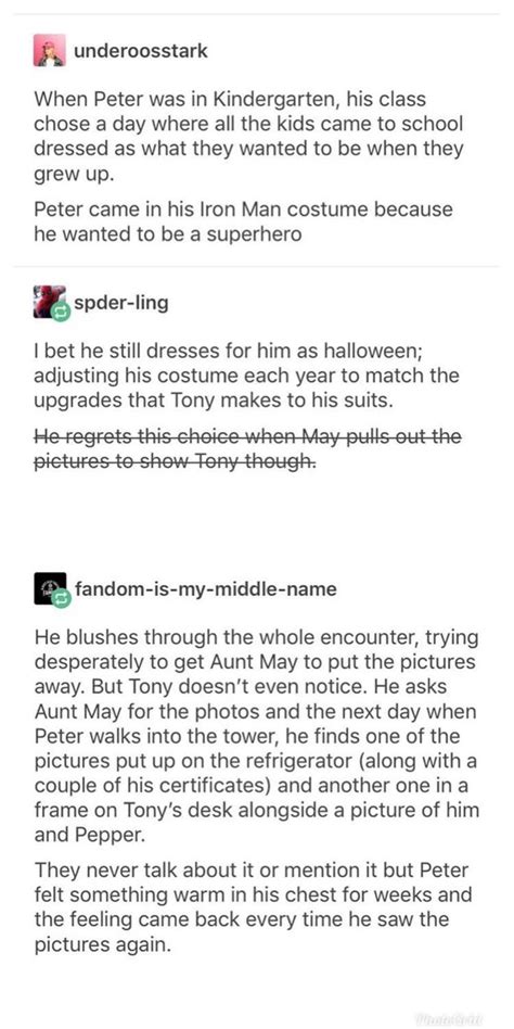 [avengers] Irondad And Spiderson Pics Comics Images Oneshots Headcannons