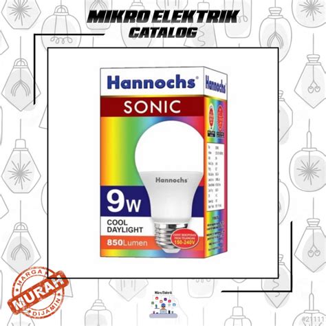 Jual Lampu Led Hannochs Sonic Watt Shopee Indonesia