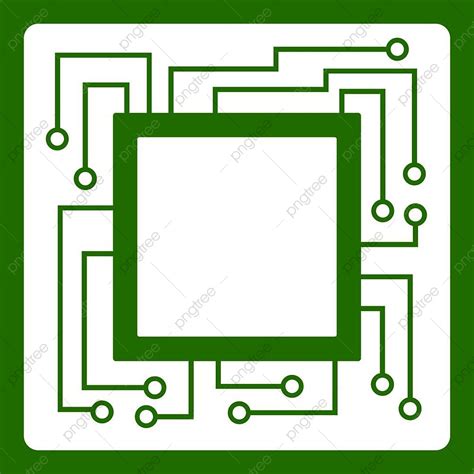 Microchip Clipart Png Images Microchip Icon White Isolated On Green