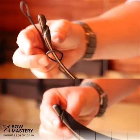 how to string a recurve bow 2024 with and without stringer