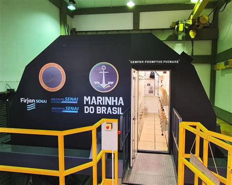 Marinha Firjan Senai Concluem O Retrofit Do Treinador De Imersão