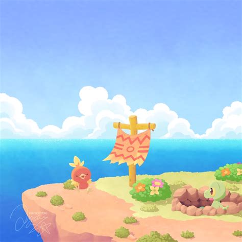 Torchic And Treecko Pokemon And 2 More Drawn By Kinokorin Danbooru