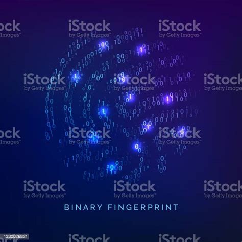binary code fingerprint biometric id digital key for software