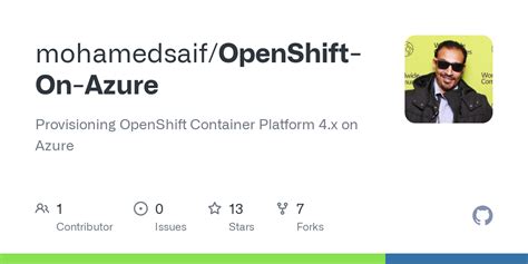 Github Mohamedsaifopenshift On Azure Provisioning Openshift