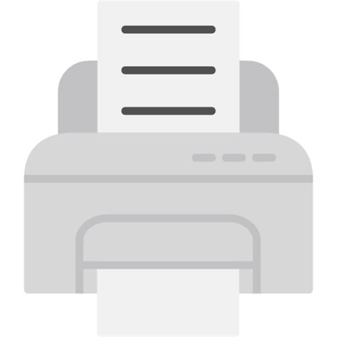 Printer Generic Grey Icon