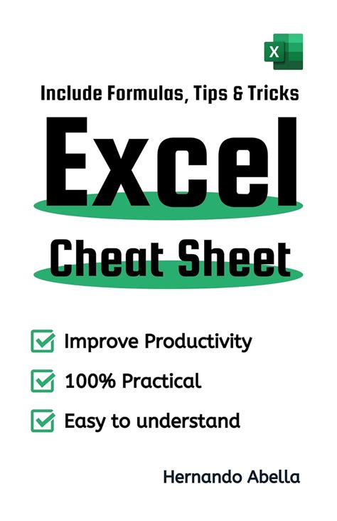 Excel Cheat Sheet Master Excel With Key Commands Pro Tips And