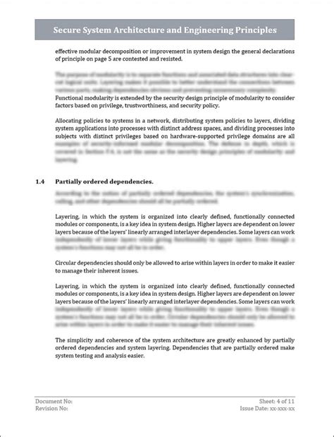 Iso 27001 Secure System Architecture And Engineering Principles Temp Iso Templates And