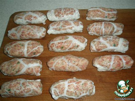 Свиные колбаски – кулинарный рецепт