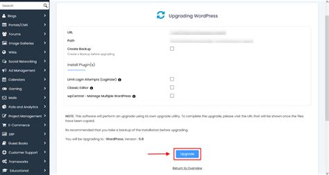 How To Upgrade Installations