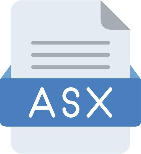 ASX File Format Line Icon 28642979 Vector Art At Vecteezy
