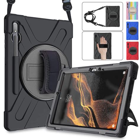 Rugged Heavy Duty Shockproof Case With Handshoulder Strap Rotating
