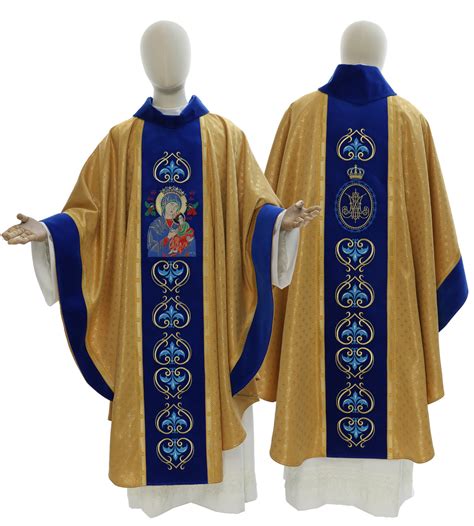 Gothic Chasuble Our Lady Of Perpetual Help AGN G EN Ars Sacra
