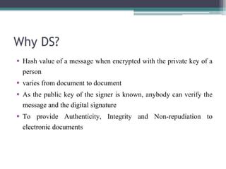 Digital Signature PPT