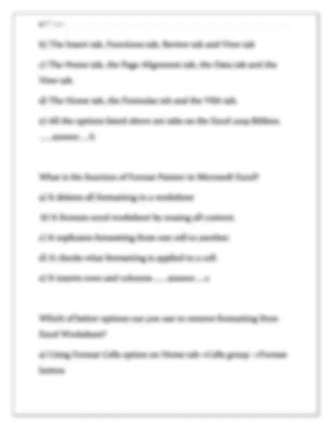 Excel Ikm Test 2025 Latest Update Ikm Excel Assessment Excel