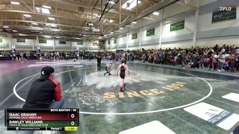 45 Lbs Cons Round 1 Rawley Williams Touch Of Gold Wrestling Club Vs