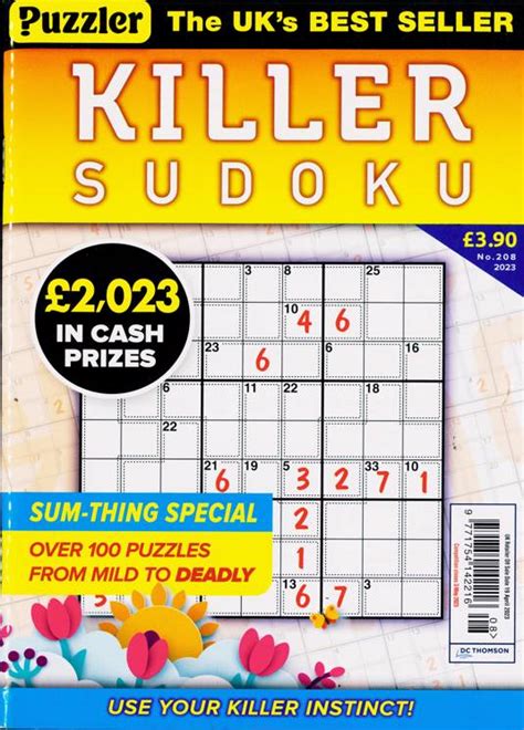 Puzzler Killer Sudoku Magazine Subscription Buy At Uk