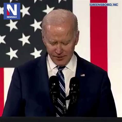 Newsmax On Twitter Joe Biden While Speaking At North Carolina Aandt