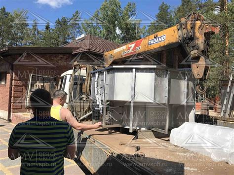 Купель из нержавеющей стали с печкой на дровах и аэромассажем